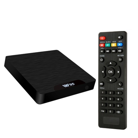 Mini PC TV Box W95, 4K, Quad-Core, 2GB RAM, 16GB, WiFi, HDMI, Android 7 ...