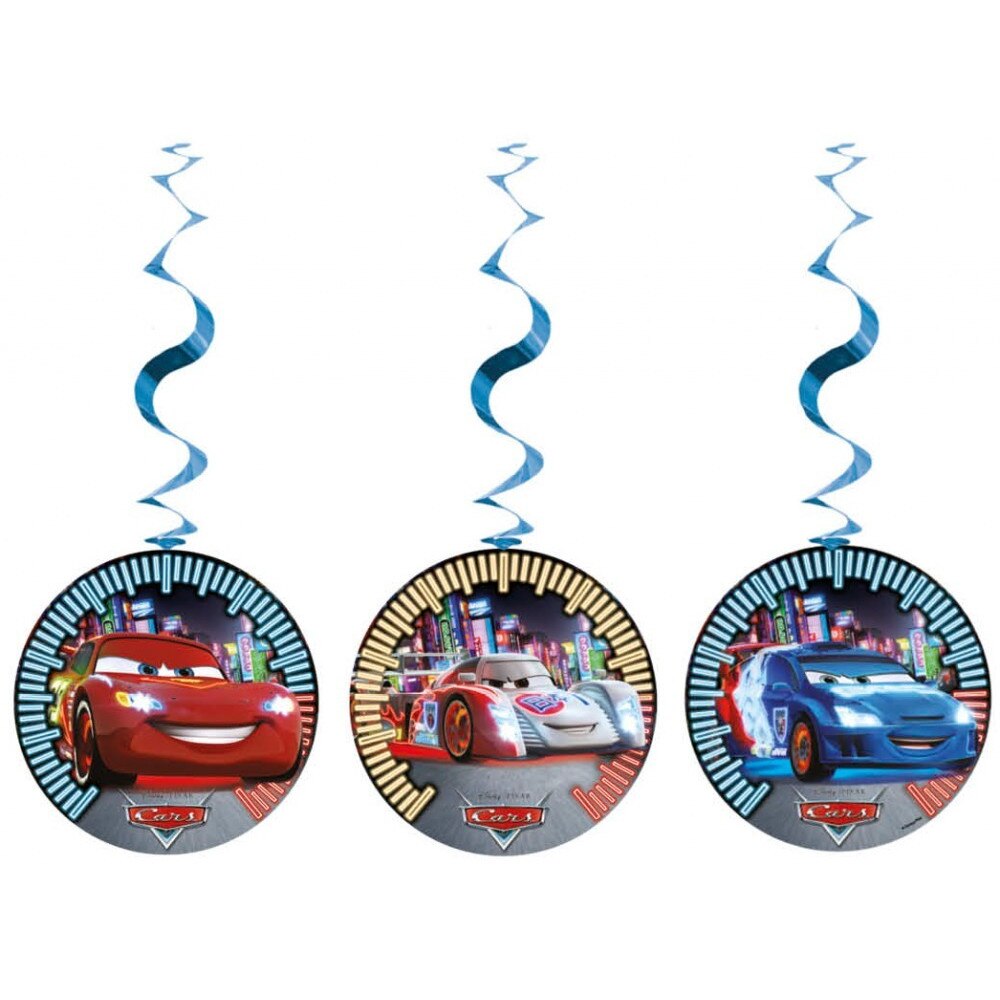 Disney Cars, Verdák Szalag dekoráció 3 db-os szett - eMAG.hu