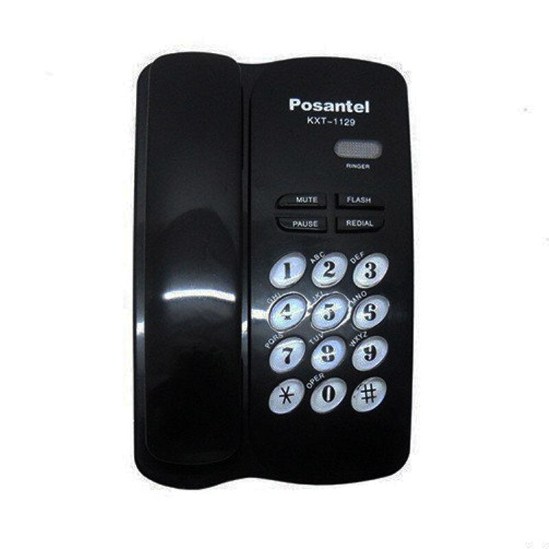 Telefon fix Posantel KXT-1129, functia mute/pause - eMAG.ro