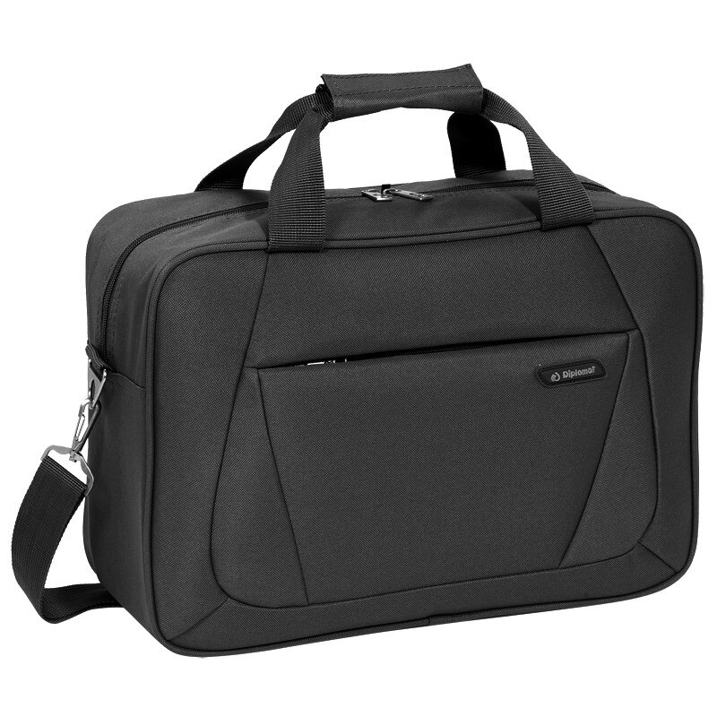 Geanta de voiaj DIPLOMAT ZC 935 - 40 cm Negru - eMAG.ro