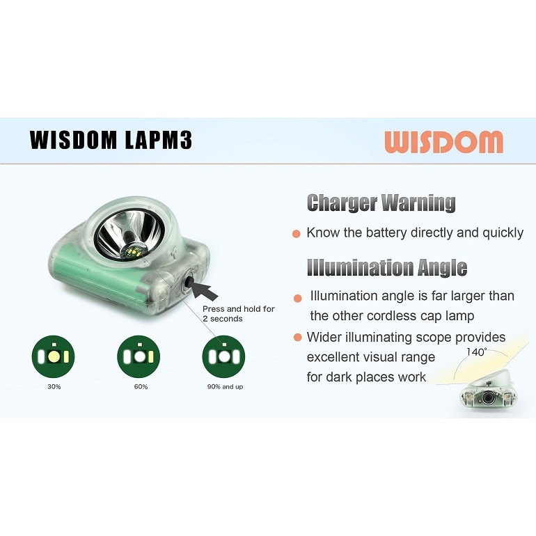 Lanterna profesionala Wisdom Lamp 3A, reincarcabila, submersibila - eMAG.ro