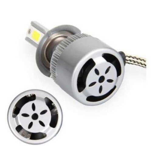 Set becuri cu diode cu led pentru faruri, Flexzon, H11, 30w, 3800lm 12 ...