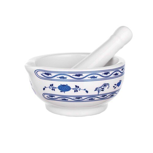 Mojar cu pistil Banquet, ceramic, decor usturoi - eMAG.ro