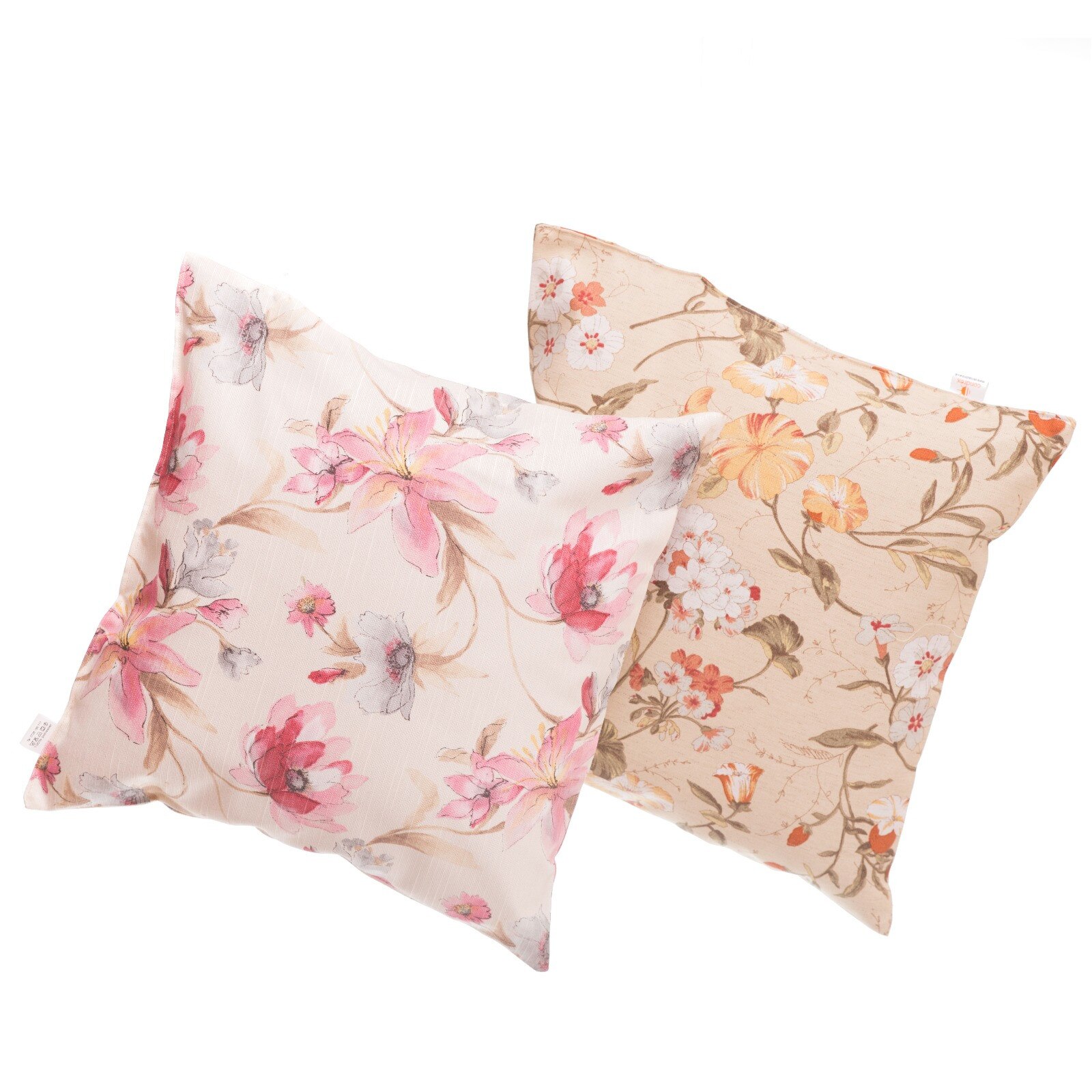 Set perne decorative Condrex model floral, 2 buc, 40x40cm - eMAG.ro