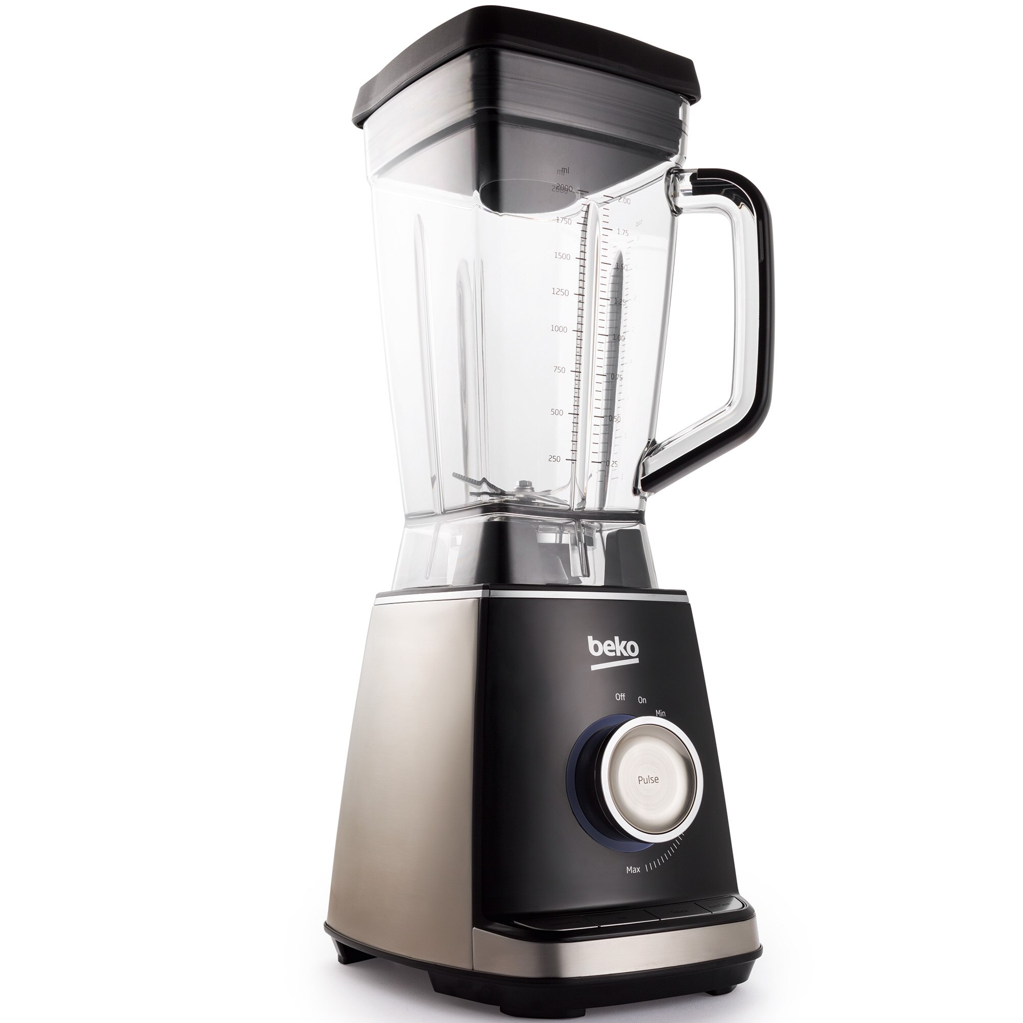 Blender Beko ProWellness TBS3164X, 1600 W, 32000 RPM, 2 L, 4 programe ...
