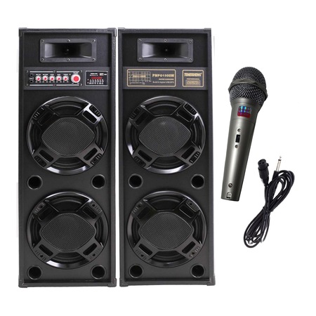 Boxe cu statie active profesionale TEMEISHENG / Bluetooth / USB / SD ...