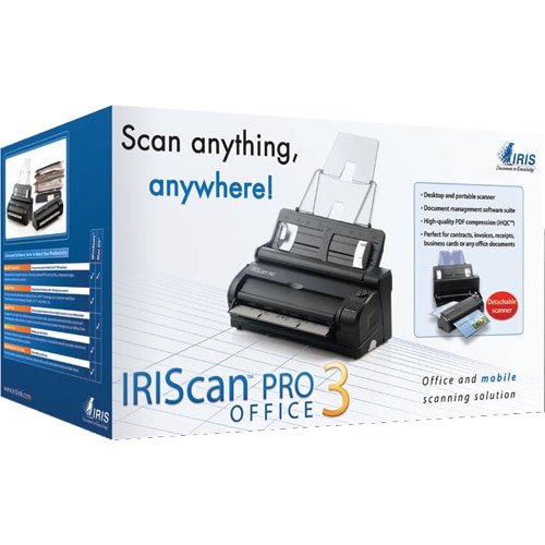Портативен скенер Iris IRISCAN Pro Office 3, A4 - eMAG.bg