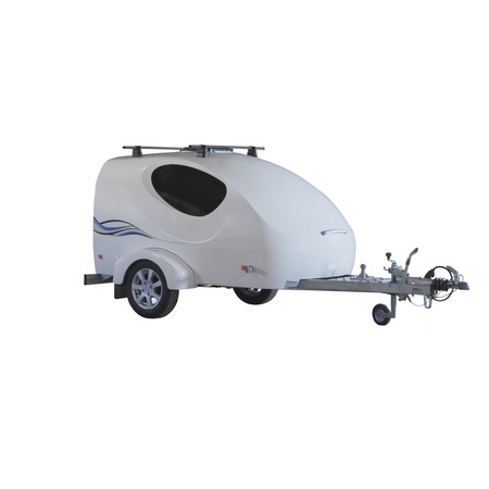 Mini rulota ProCamp Wave Standard, Alb - eMAG.ro