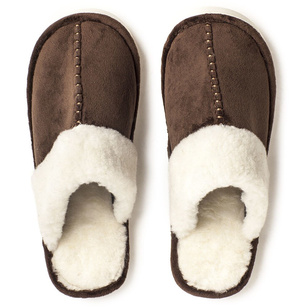Papuci de casa Comfy maro unisex, 45/46, OLDCOM - eMAG.ro