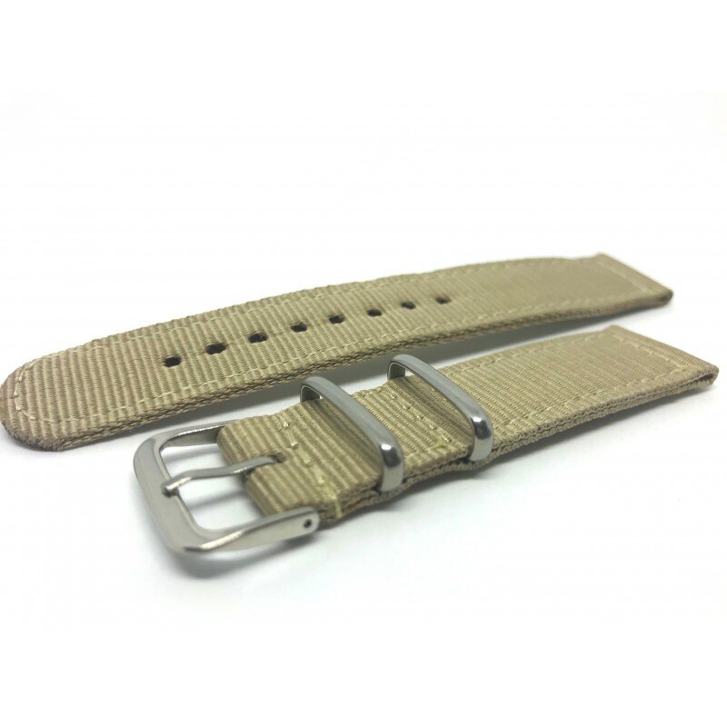 Curea ceas textil sport 22mm bej - eMAG.ro