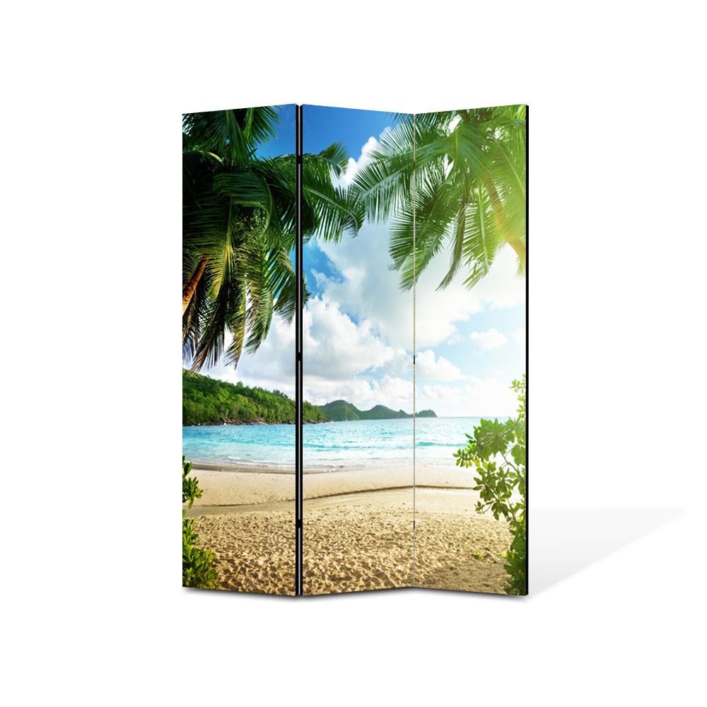 Paravan de Camera Premium Modern BTex ArtDecoMag din 3 Panouri Peisaj ...