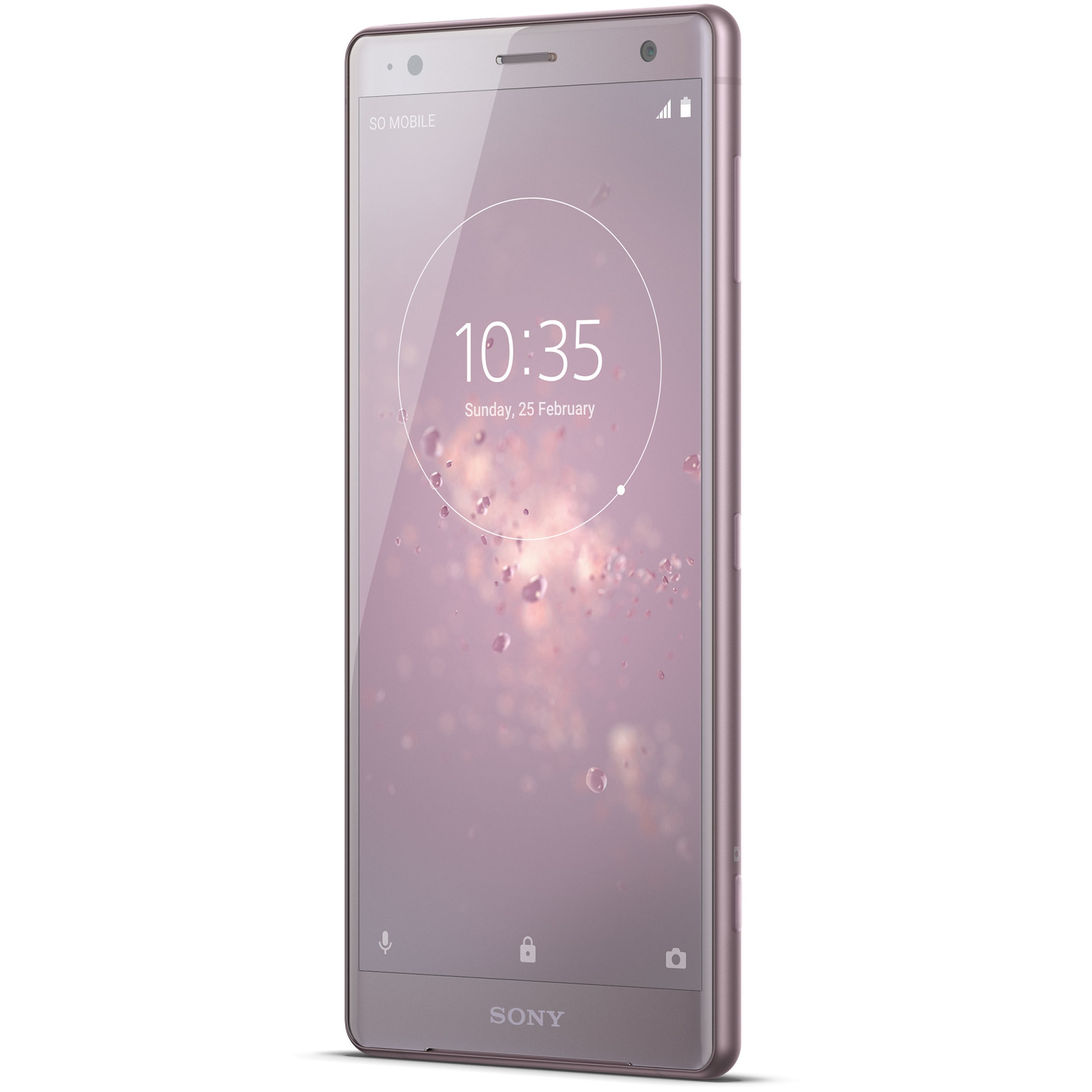 Telefon mobil Sony Xperia XZ2, Dual SIM, 64GB, 4G, Ash Pink + Casti ...