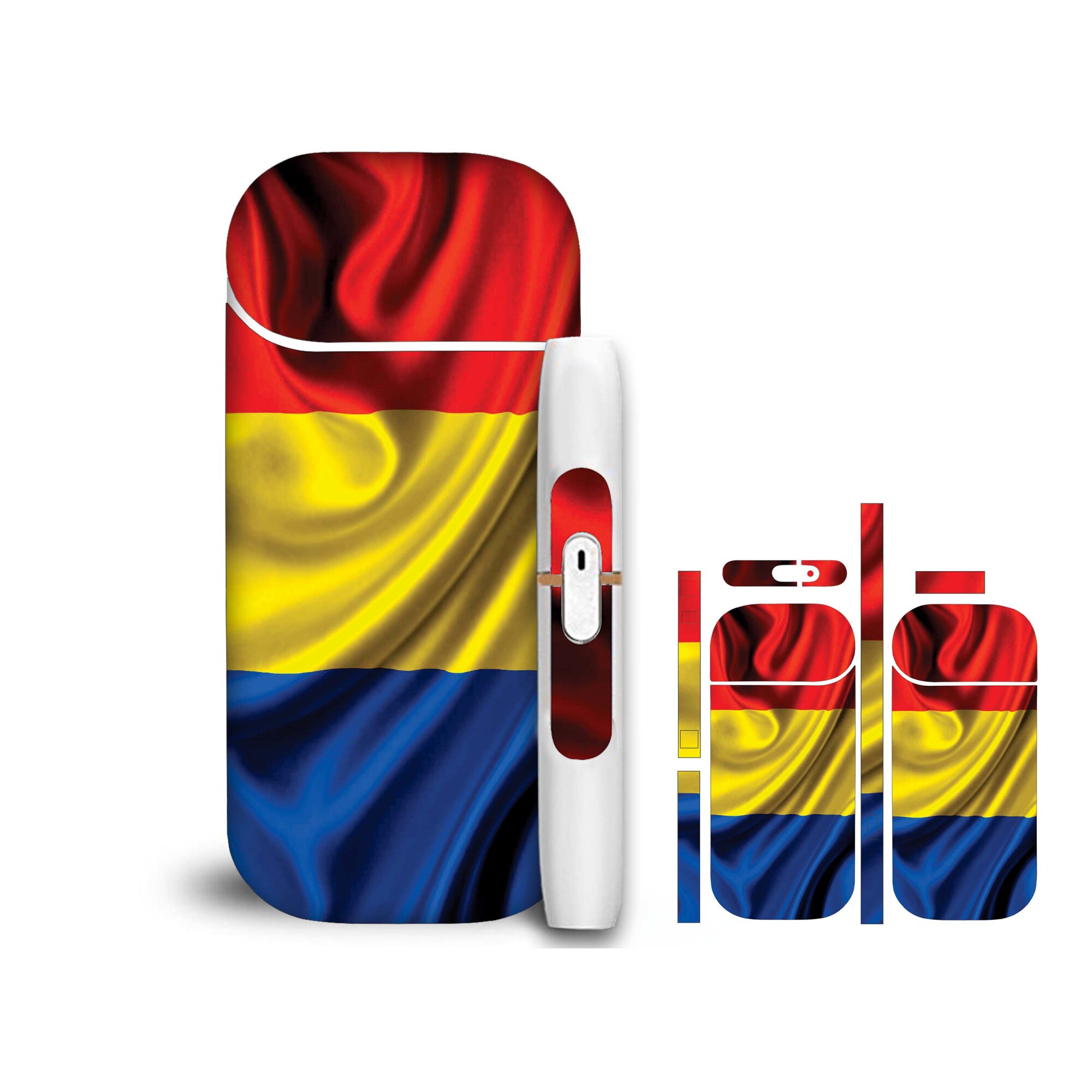 Sticker dispozitiv IQOS, Steag Romania, autocolant removable - eMAG.ro