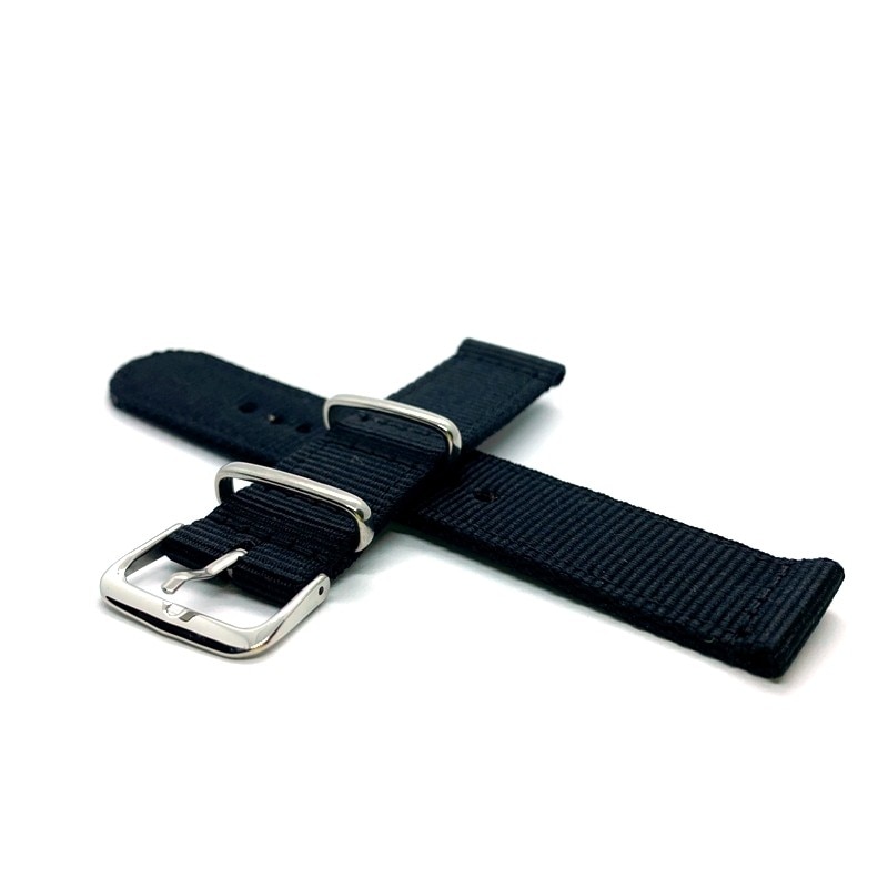 Curea ceas textil sport 22mm negru - eMAG.ro