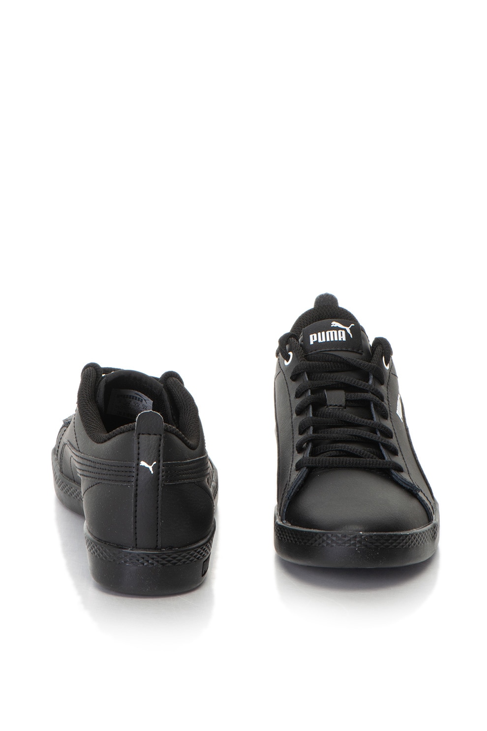 Puma, Pantofi sport cu garnituri de piele Smash - eMAG.ro