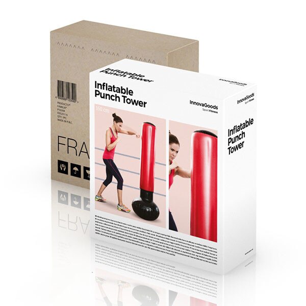 Sac de box gonflabil cu suport, Innova Goods - eMAG.ro