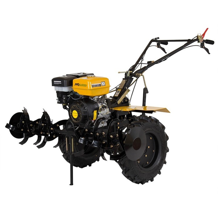 Motocultor profesional ProGARDEN HS 1100D Benzina 13 cp latime de lucru ...