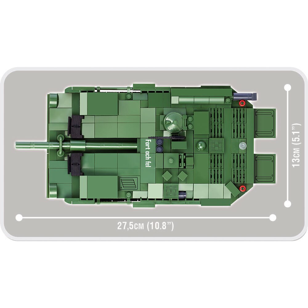 Set de construit Cobi, World of tanks, Stridsvagn 103 (515pcs) - eMAG.ro