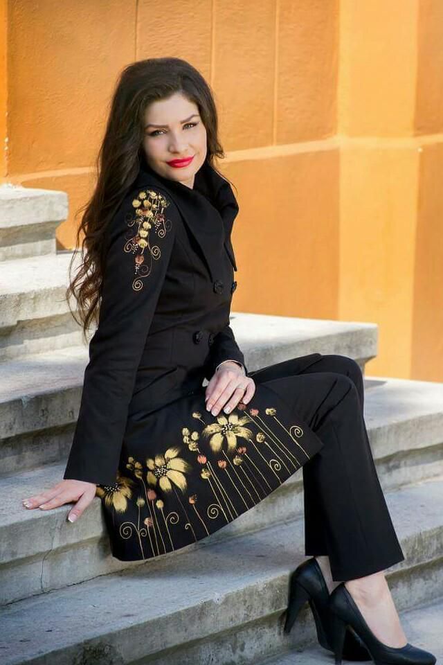 Trench Bianca, Mako Tailor, negru, 40 - eMAG.ro