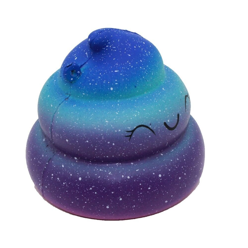 Jucarie SQUISHY parfumata cu revenire lenta - blue poo - eMAG.ro