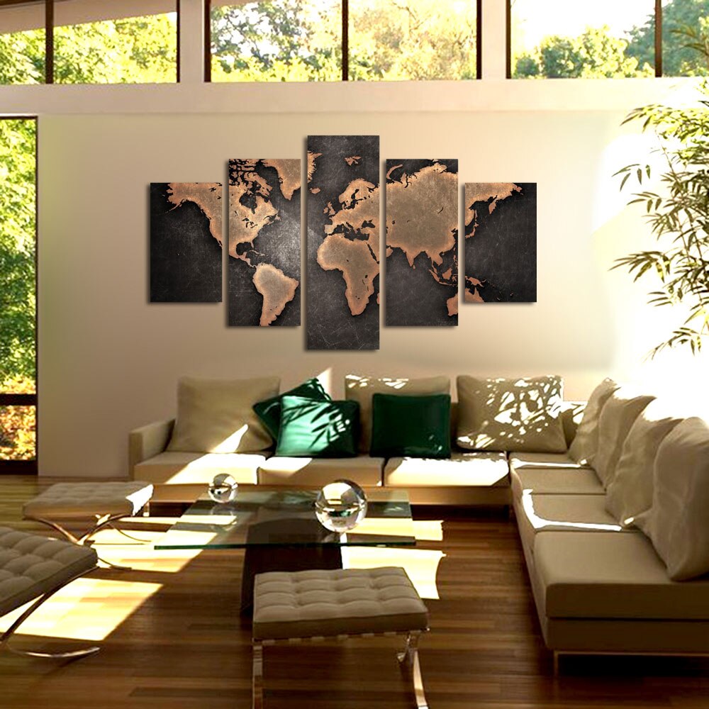 Set Tablouri Multicanvas BTex 5 Piese ArtDecoMag Modern Urban Orase ...