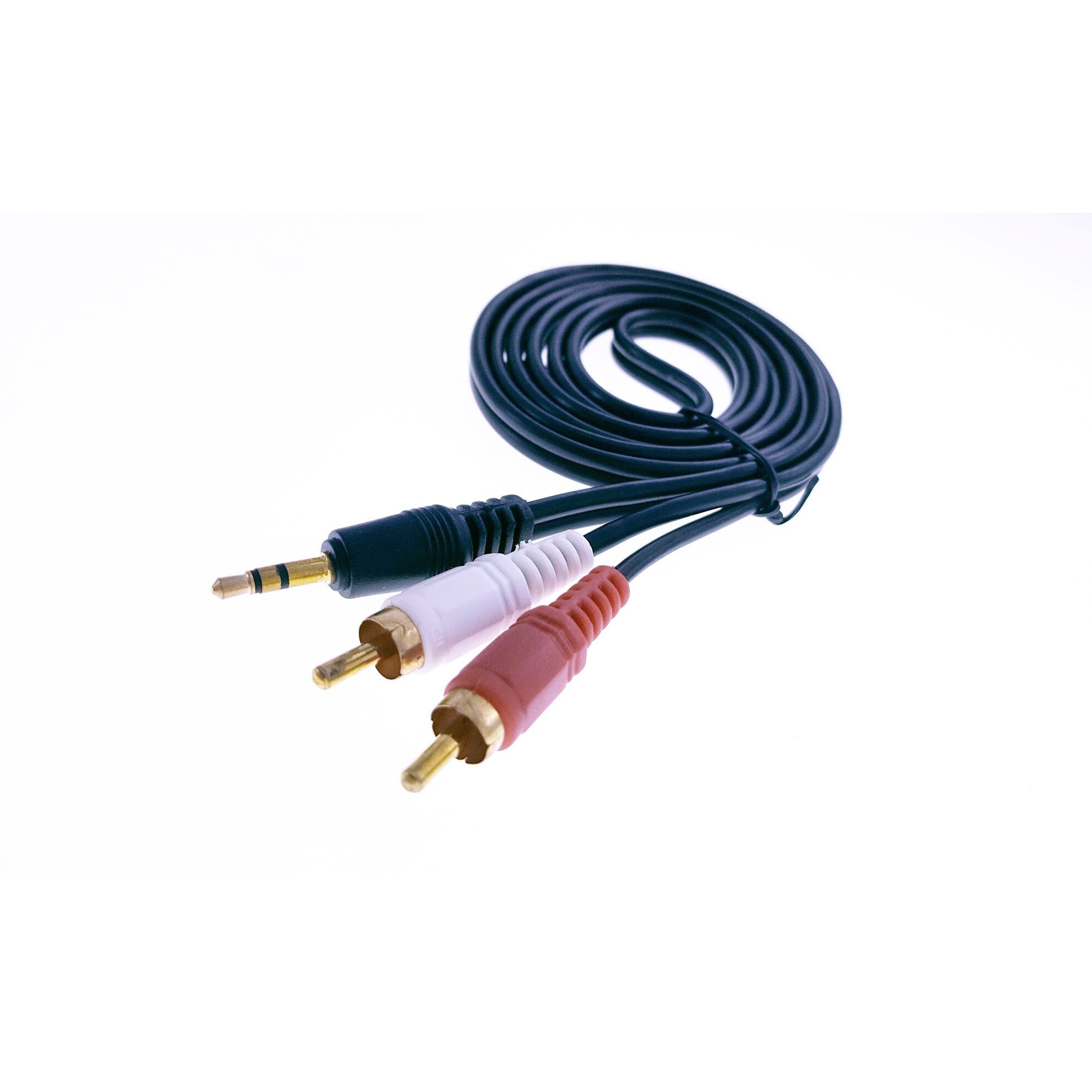 Cablu audio jack T la 2xRCA T 1.5m - CAJT2RCA1 - eMAG.ro