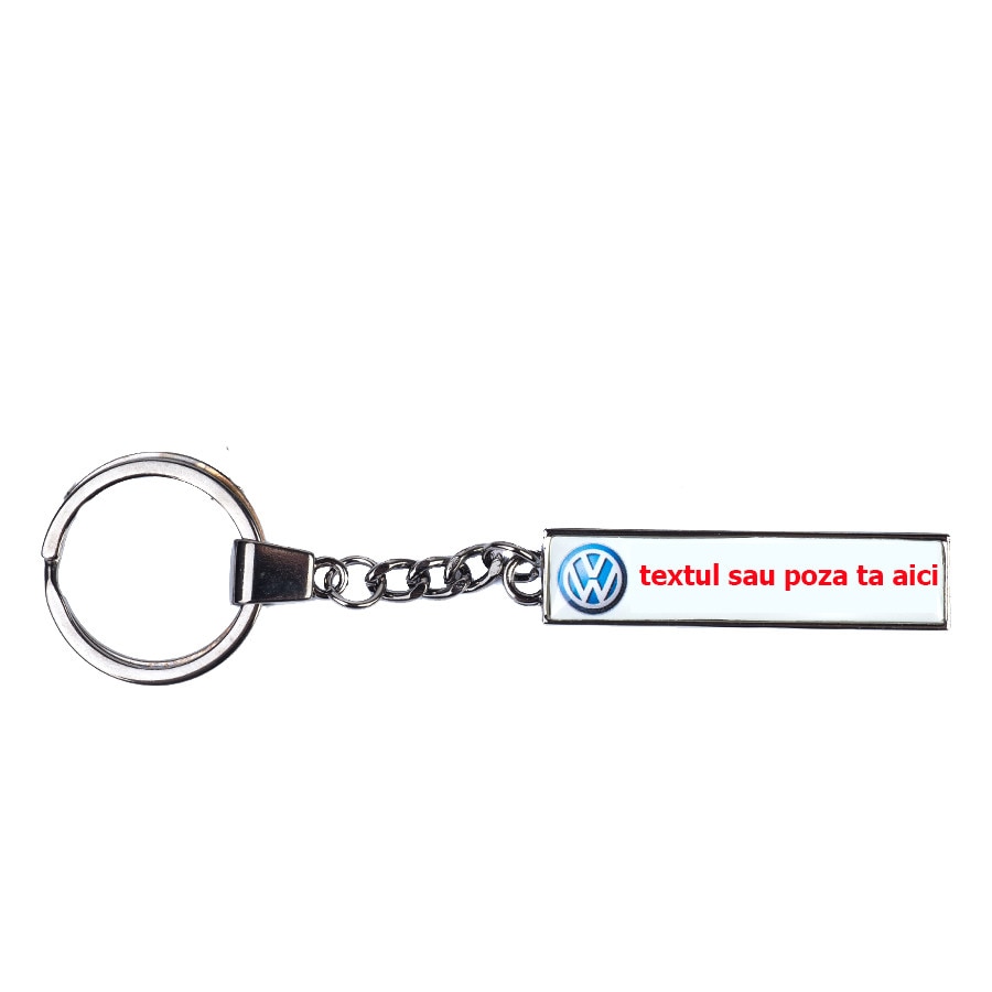 Breloc Personalizat Numar Auto, Metal - eMAG.ro