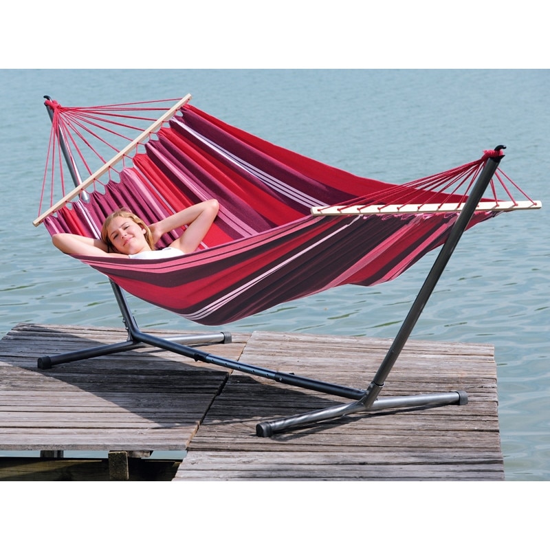 Suport din otel pentru hamace Sumo RockStone, Amazonas, Metalic - eMAG.ro