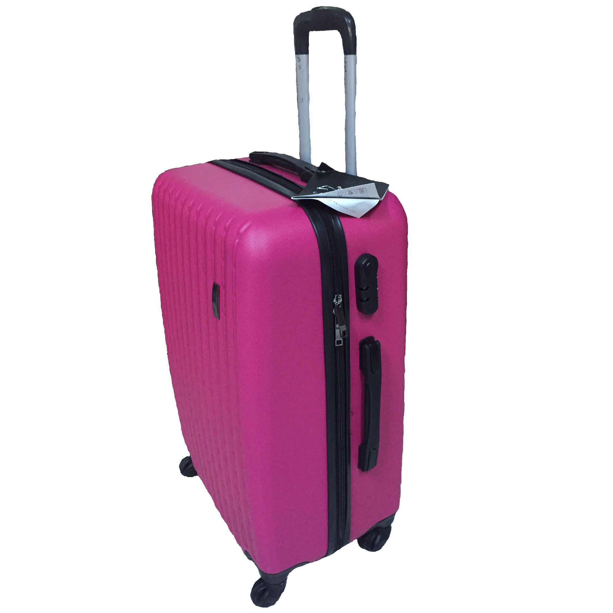 Troler Cambridge mare roz 77 cm - eMAG.ro