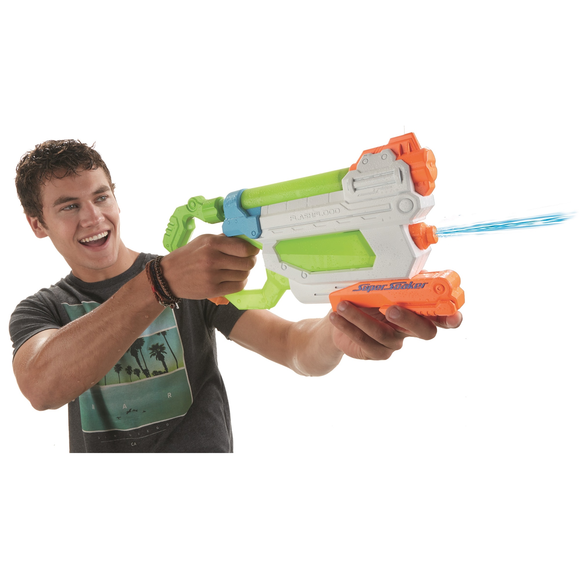 Pusca de jucarie cu apa Nerf Blaster Flashflood - eMAG.ro