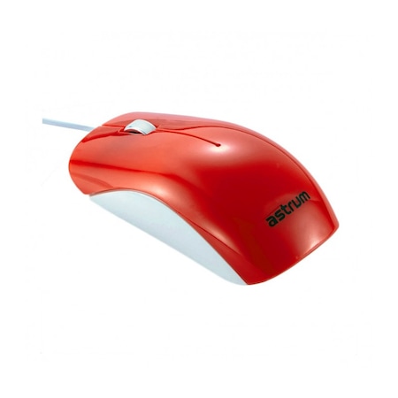Mouse AERO COLOR USB MU200 Rosu Astrum - eMAG.ro