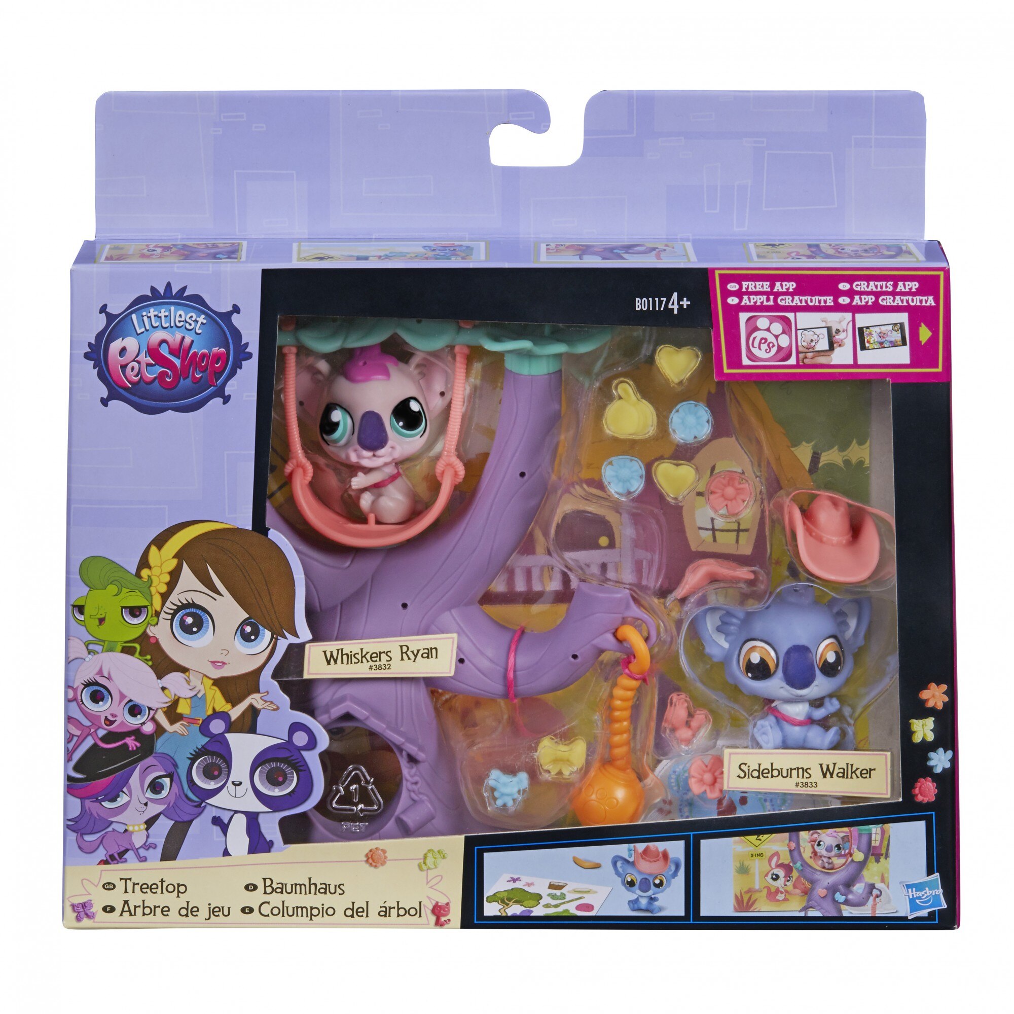 Set tematic Littlest Pet Shop cu animalute koala - eMAG.ro
