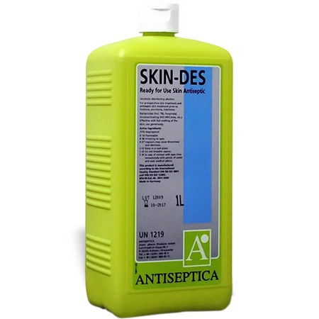 Dezinfectant pentru tegumente - Skin Des incolor, Antiseptica, 1 L ...
