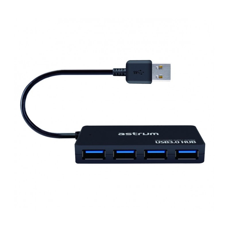 Multiplicator USB (Hub) 4xUSB 3.0 Astrum UH340 - eMAG.ro
