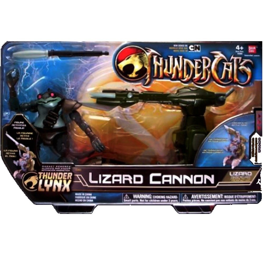 Figurina Thundercats Lizard Cannon cu automobil - eMAG.ro