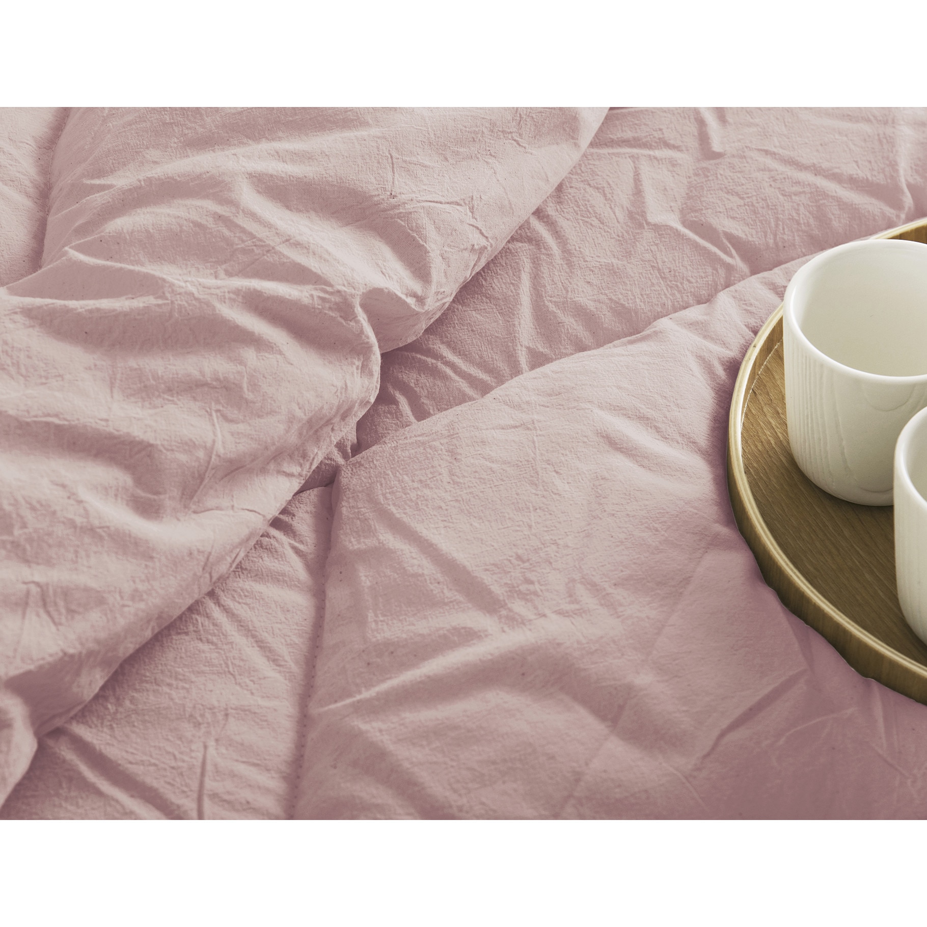 Set lenjerie de pat deFlorian XXL, 4 piese, din panza contemporana ...