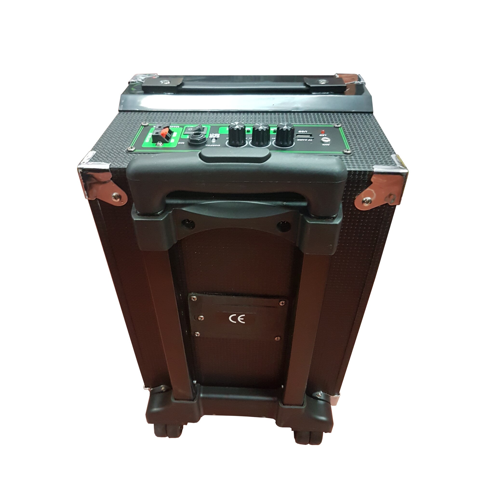 Set Boxa cu Statie Activa tip Troller, Microfon Wireless, Cititor Stick ...