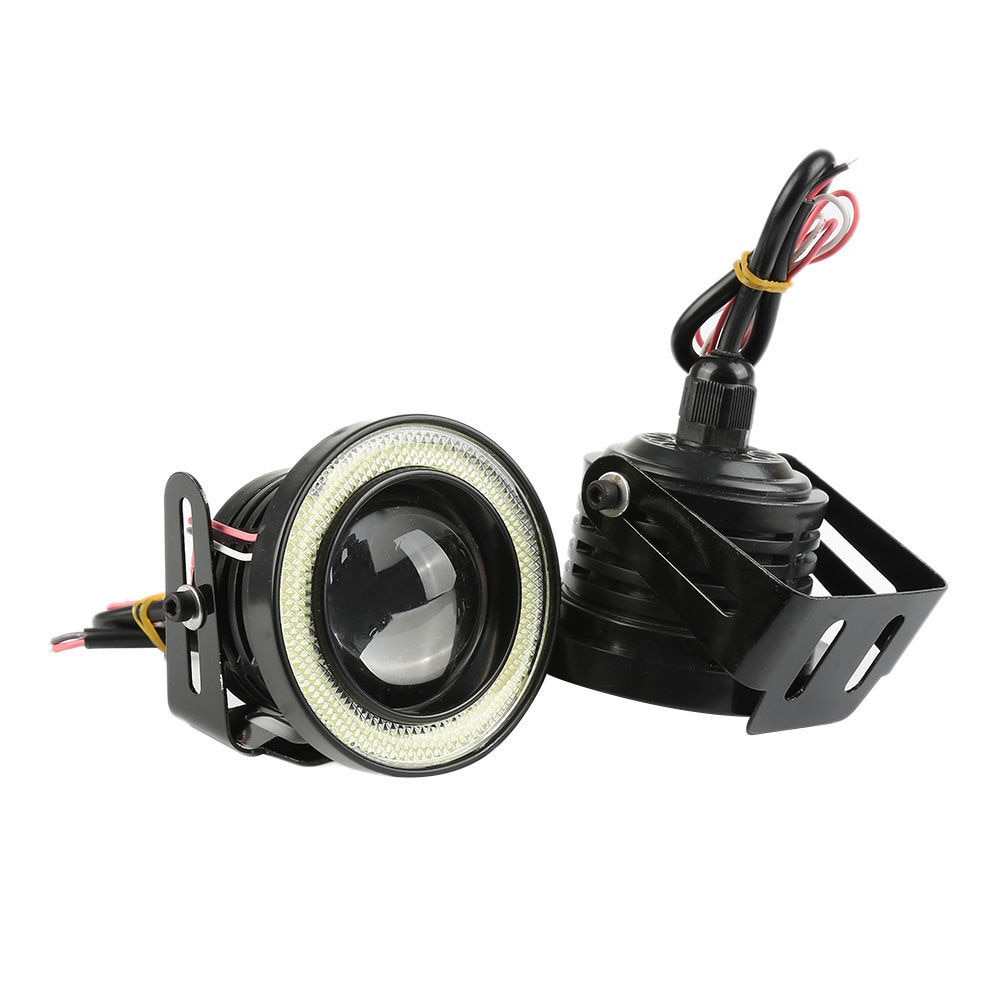 Proiectoare auto cu LED Angel Eyes 76mm - eMAG.ro