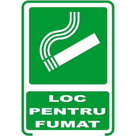 Indicator PVC A4 - Loc pentru fumat - eMAG.ro