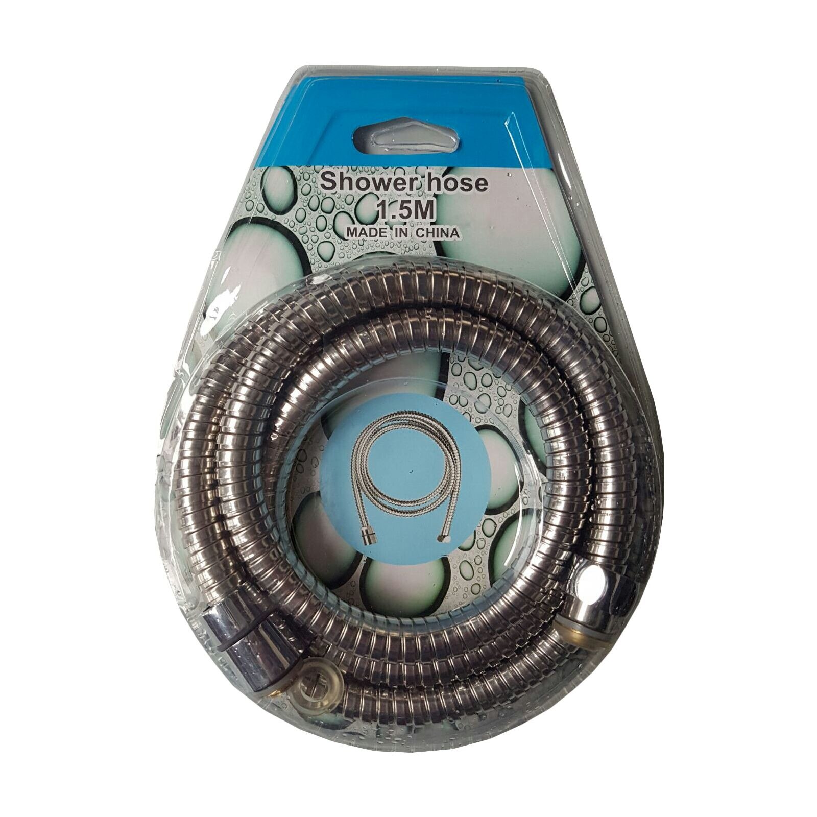 Furtun dus inox dubla agrafare 1.5m - eMAG.ro