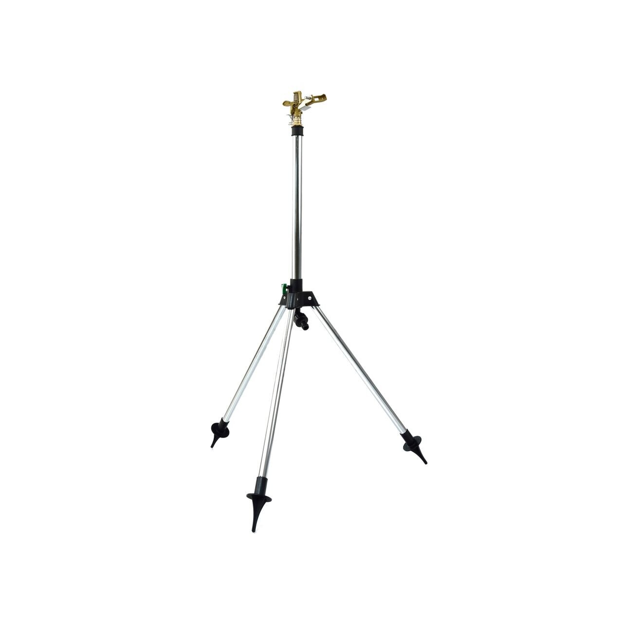 Aspersor metalic cu impuls si trepied reglabil 57-90mm 360°, Geko ...