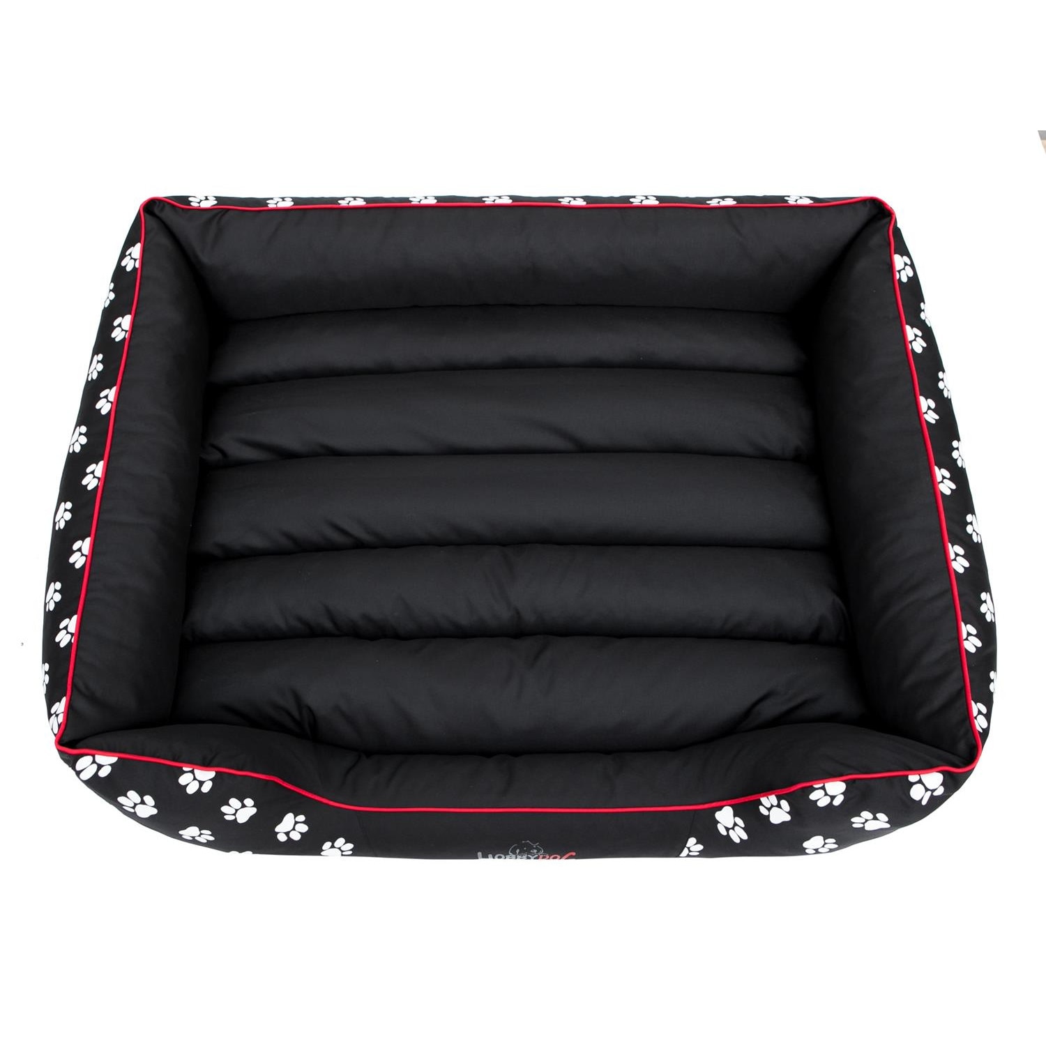 Pat de caini "Prestige" XL Negru 85x65x24 cm - eMAG.ro