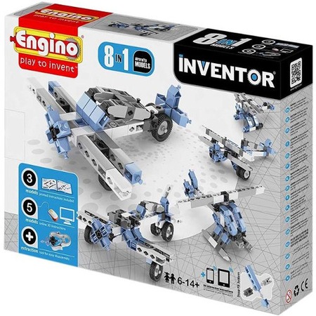 Joc Engino de Constructie Creativ Inventor 8 Modele Aparate de Zbor ...