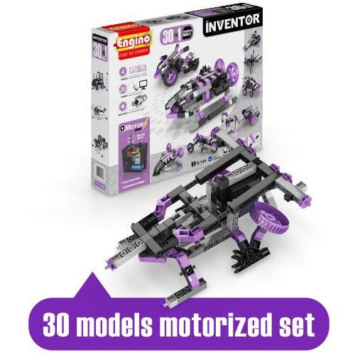 Joc Engino de Constructie Interactiv Inventor 30 Modele Set Motorizat ...
