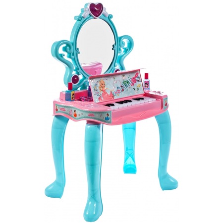 Masuta de Make-Up cu Pian, "ISP LikeSmart Piano Make-up", pentru fetite ...