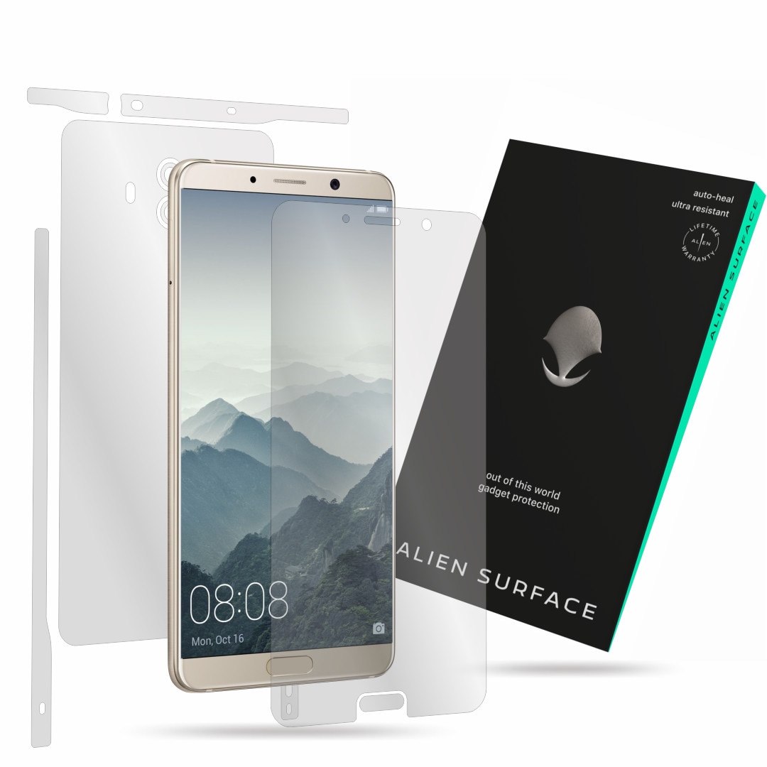 Folie Alien Surface, pentru Huawei Mate 10, protectie ecran, spate ...