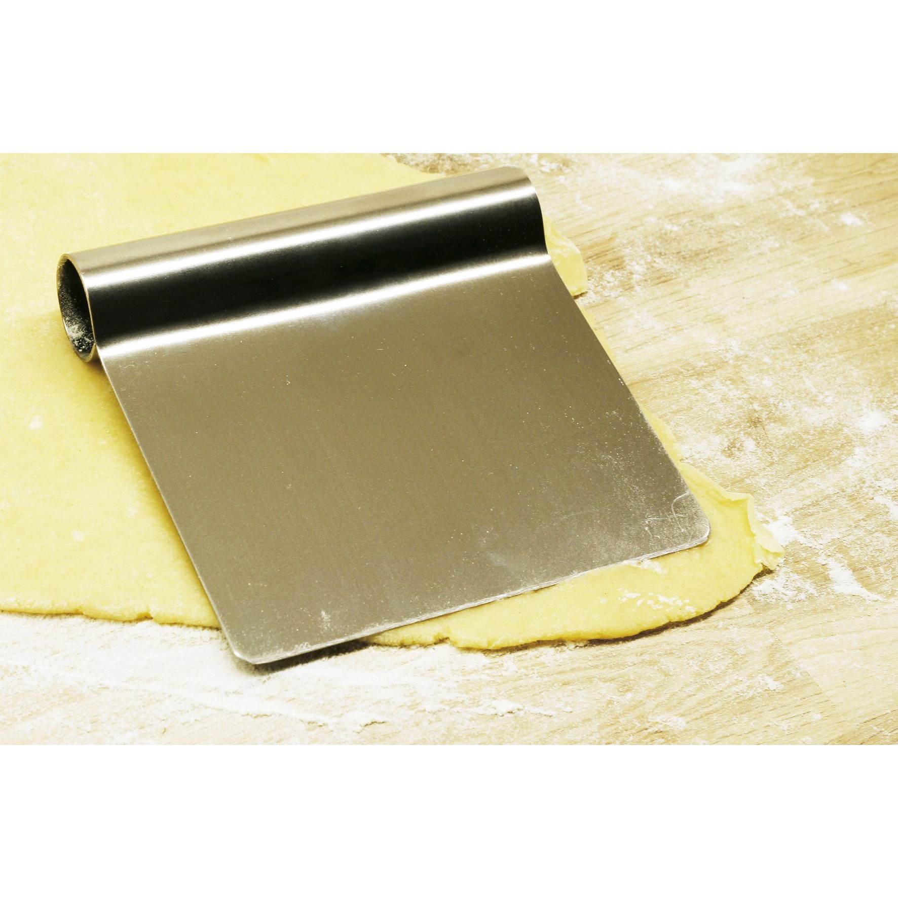 Racleta aluat de Buyer, inox, 12 x 12 cm - eMAG.ro