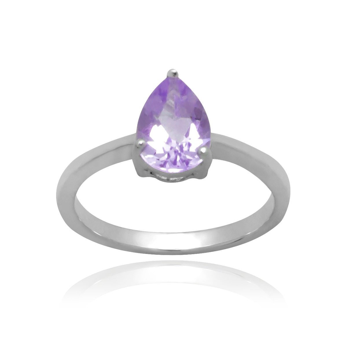 Inel Perli Malisy, Ametist, Argint 925, Mov/Argintiu - eMAG.ro