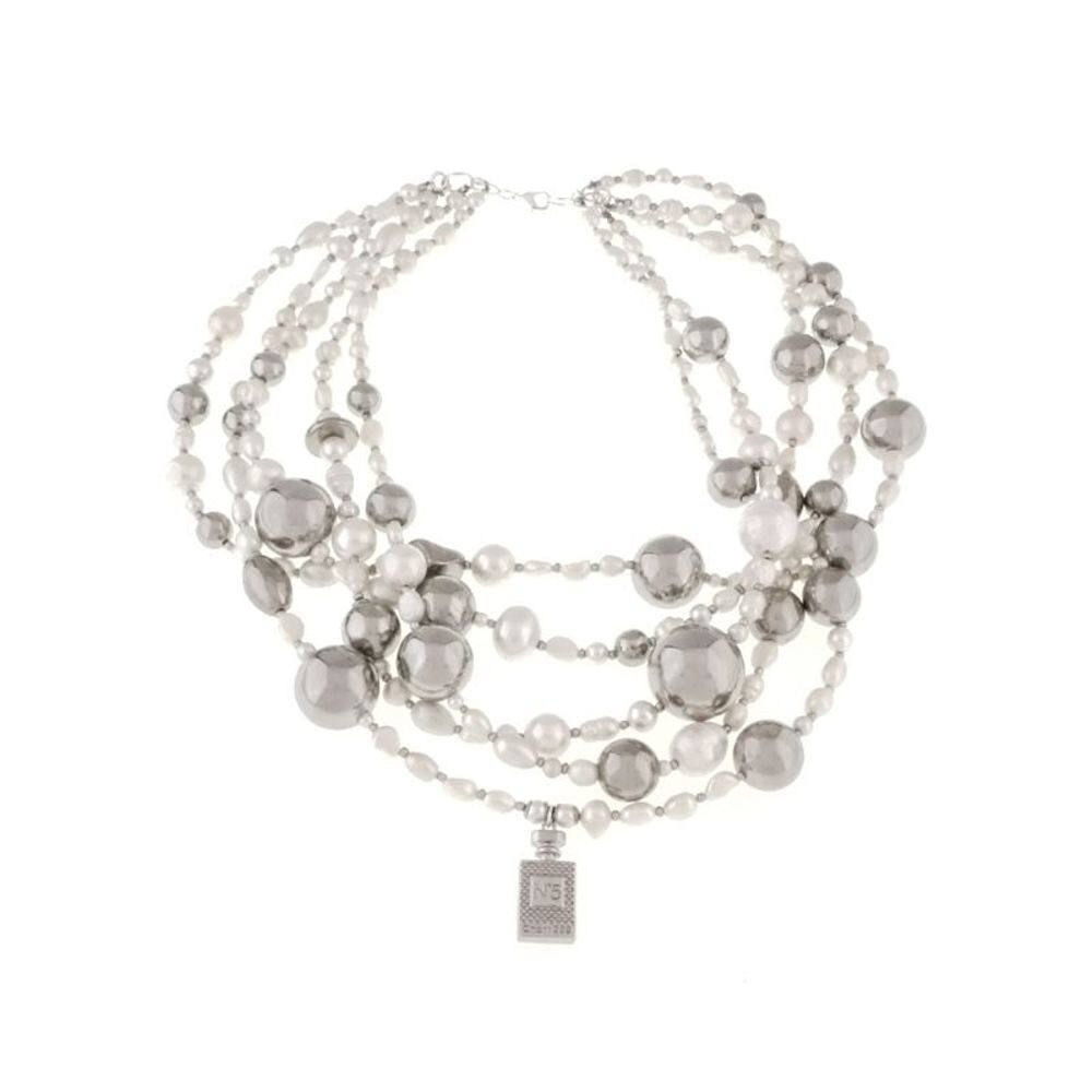 Colier Orlov Jewellery multiline cu perle de cultura - eMAG.ro