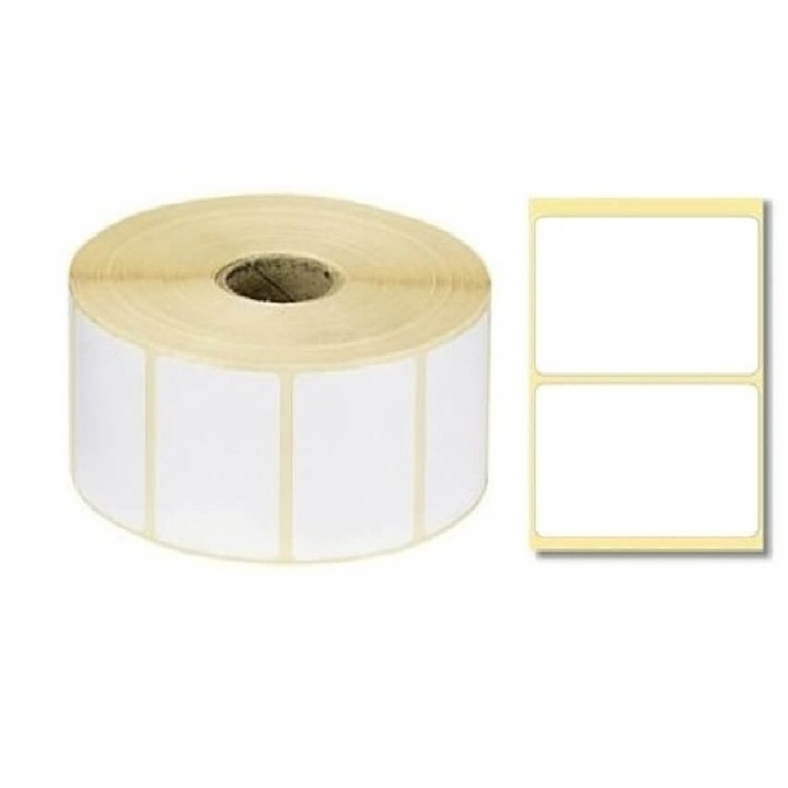 Rola 1500 Etichete Termice Autoadezive, 50x25 mm, Autocolant Termo Eco ...